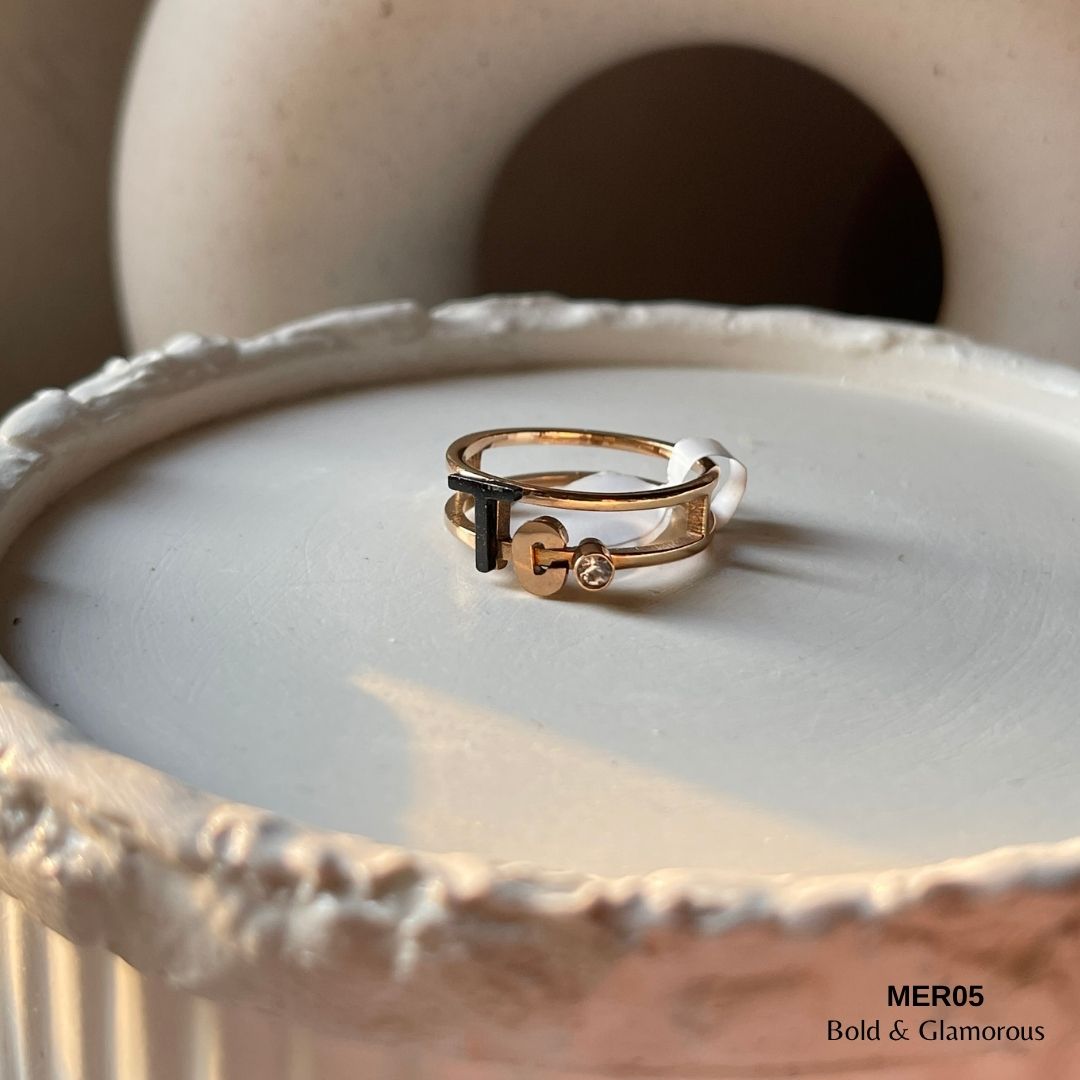 TC Ring | MER05 | Gold – Bold & Glamorous